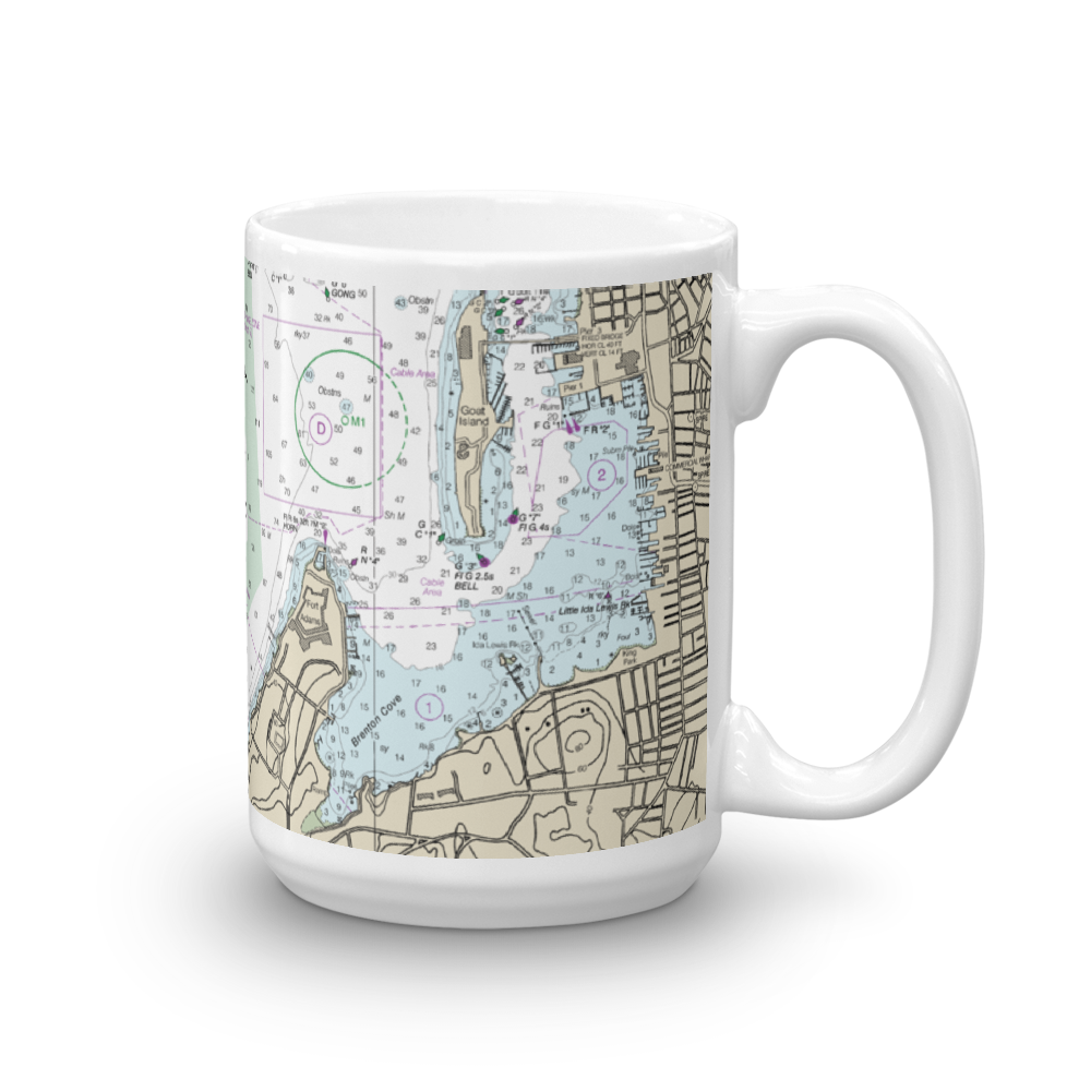 Newport Chart Mug · Chart Mugs